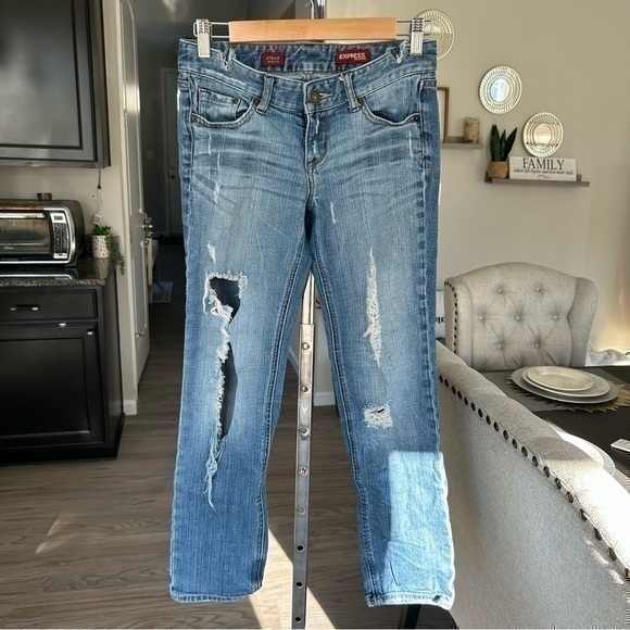 Express | Jeans | Vintage Express Stella Destroyed Distressed Ripped ...
